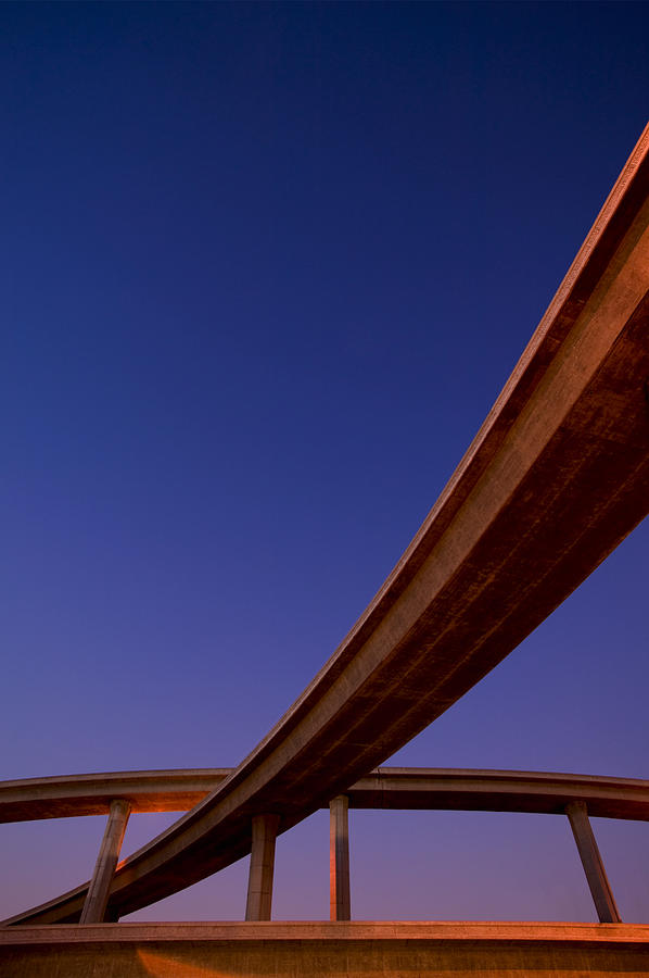 Freeway Interchange Photograph by Mark Harmel - Fine Art America