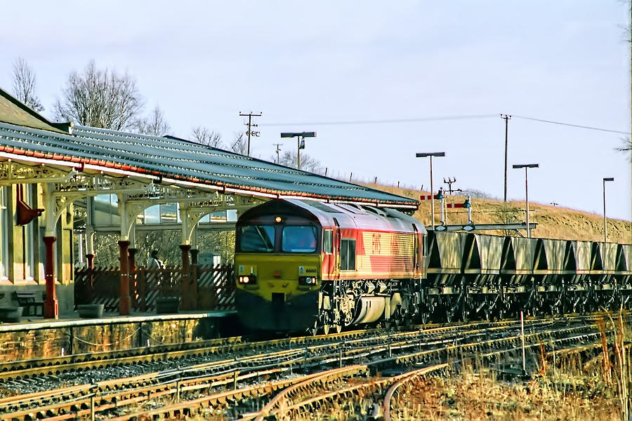 Freight Train at Hellifield Photograph by Paul Williams - Pixels