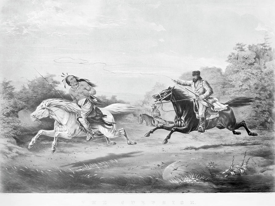 Frontiersman, 1858 Painting by Granger - Pixels