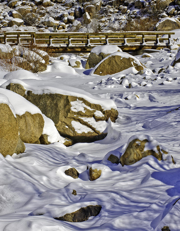Frozen Roaring River Photograph by Tom Wilbert | Fine Art America