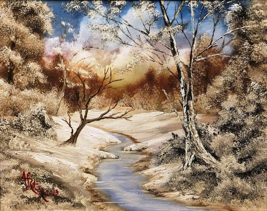 Frozen Wilderness Painting by Alfred Stringer - Fine Art America