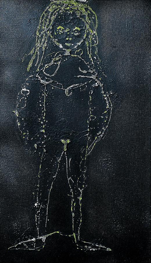 Funny Man Painting by Syma Art - Fine Art America