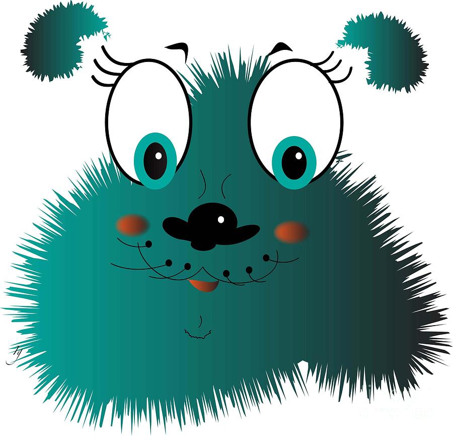 Fuzzy Digital Art by Iris Gelbart | Fine Art America