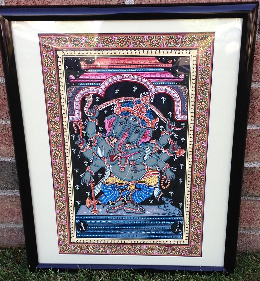 Ganesha Painting by Priya Naresh - Fine Art America Ganesha Painting by Priya Naresh - Fine Art America