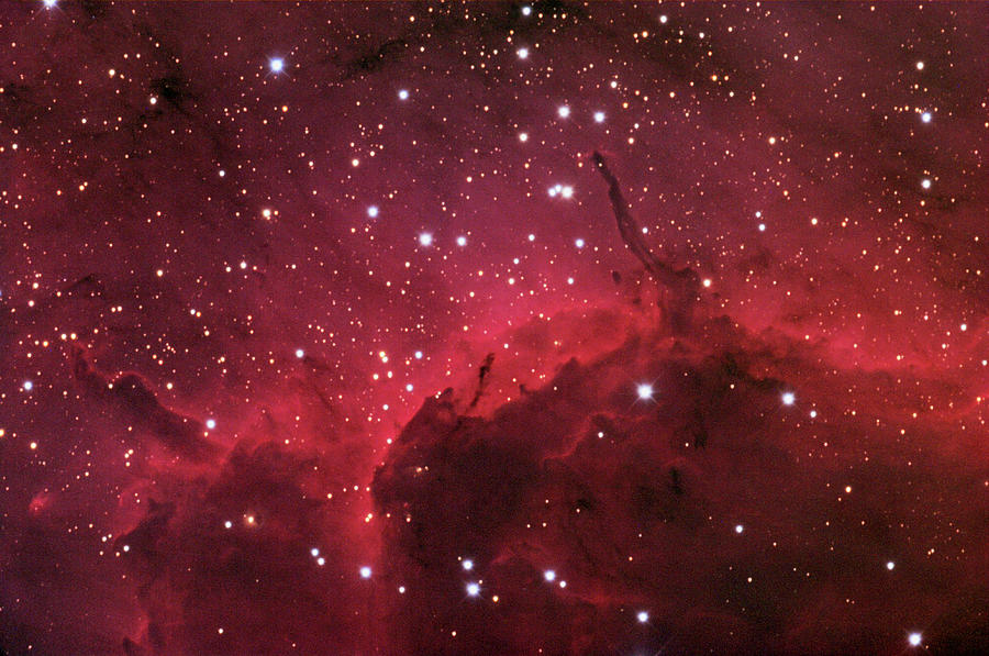 Gas Pillars In The Pelican Nebula Photograph by Robert Gendler & Jim Misti/science Photo Library ...
