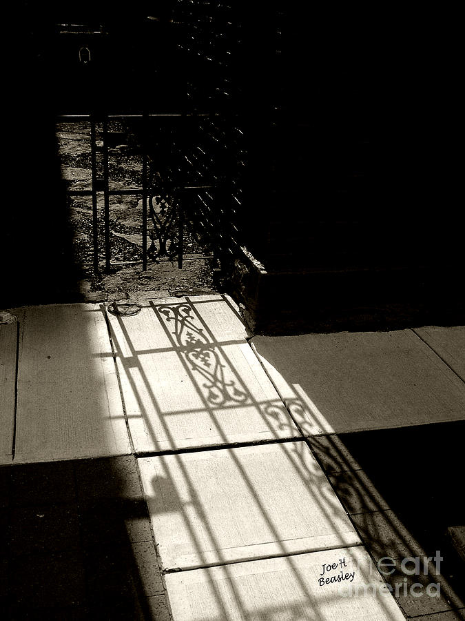 Gate Shadow Photograph by Joe Beasley - Fine Art America