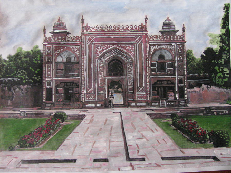 Gate Painting by Vikram Singh - Fine Art America