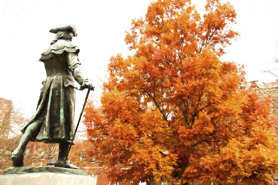 General In Fall Splendor Photograph by Alice Gipson - Fine Art America