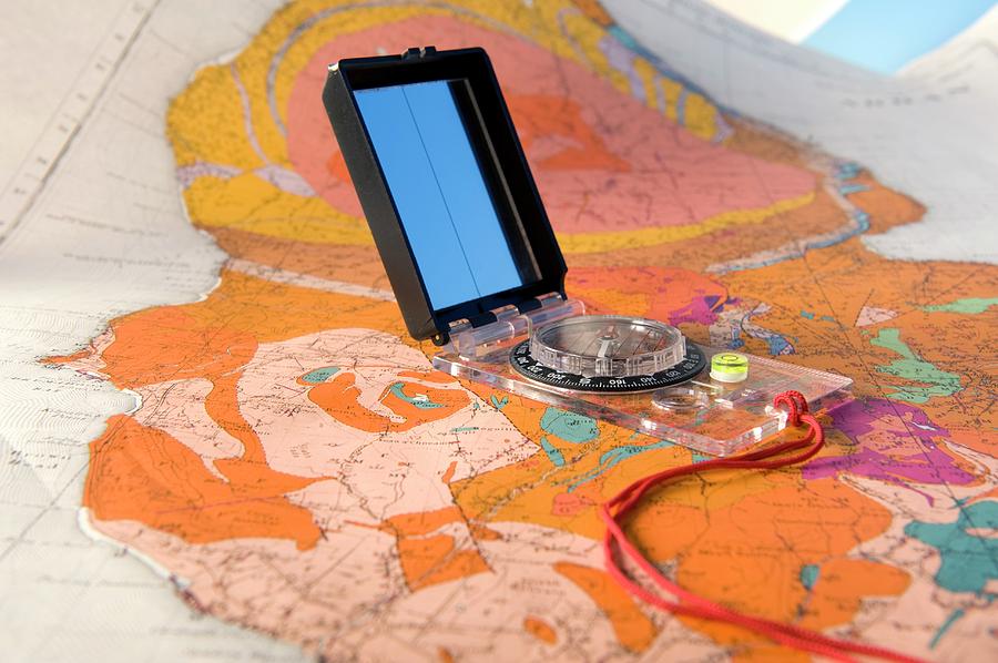 Geological Mapping Photograph by Jon Wilson/science Photo Library - Pixels