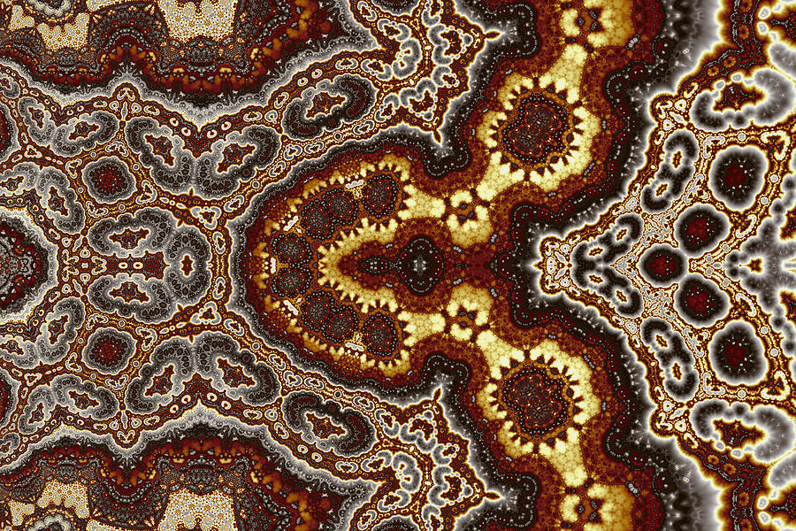 Geometric Patterns No. 7 Digital Art by Mark Eggleston - Pixels