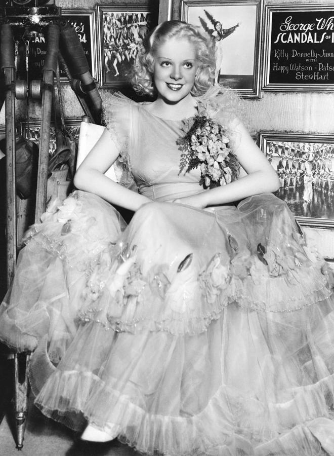 George Whites Scandals Alice Faye Photograph By Everett Pixels