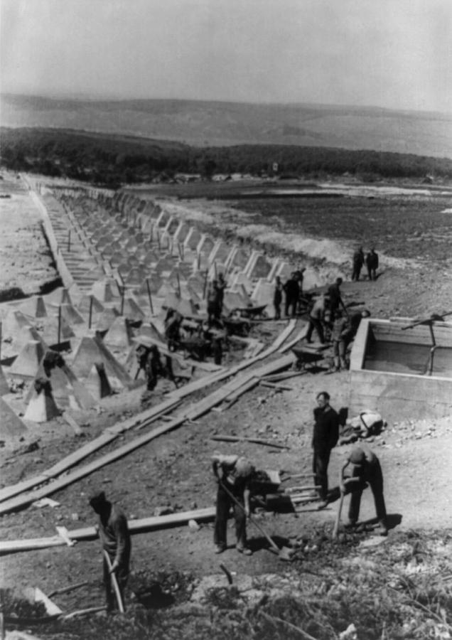 German Construction Battalion, Building Photograph by Everett - Pixels