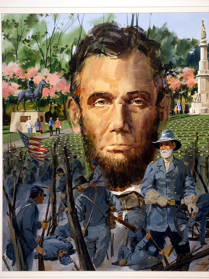 Gettysburg Painting by Ken Duffin | Fine Art America