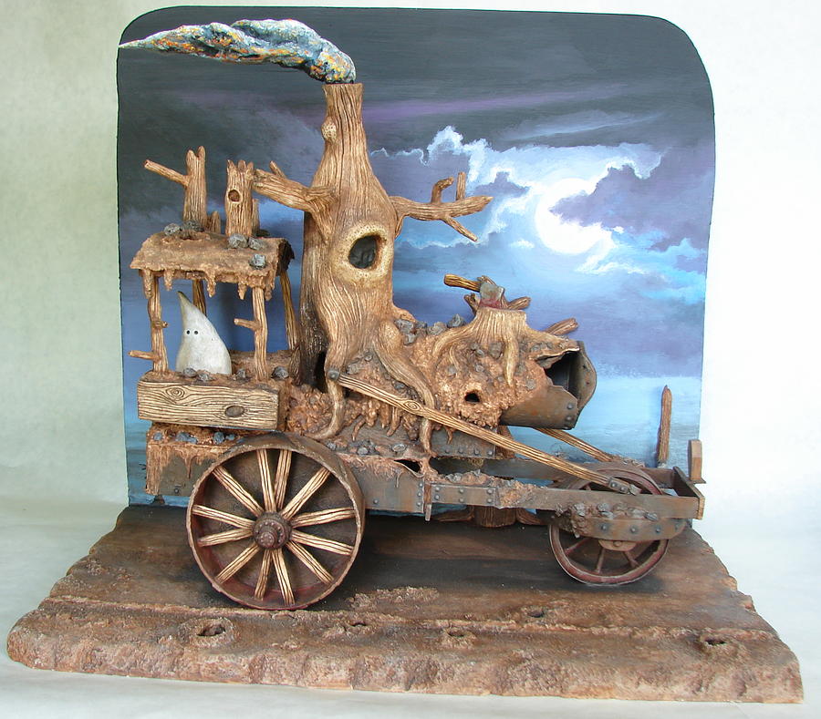 Ghost Tractor Sculpture by Stuart Swartz - Fine Art America