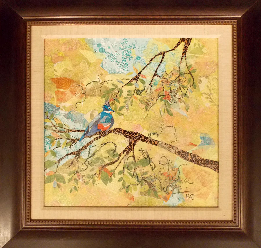 Gilly Bird 1 Mixed Media by Kat Ebert - Fine Art America