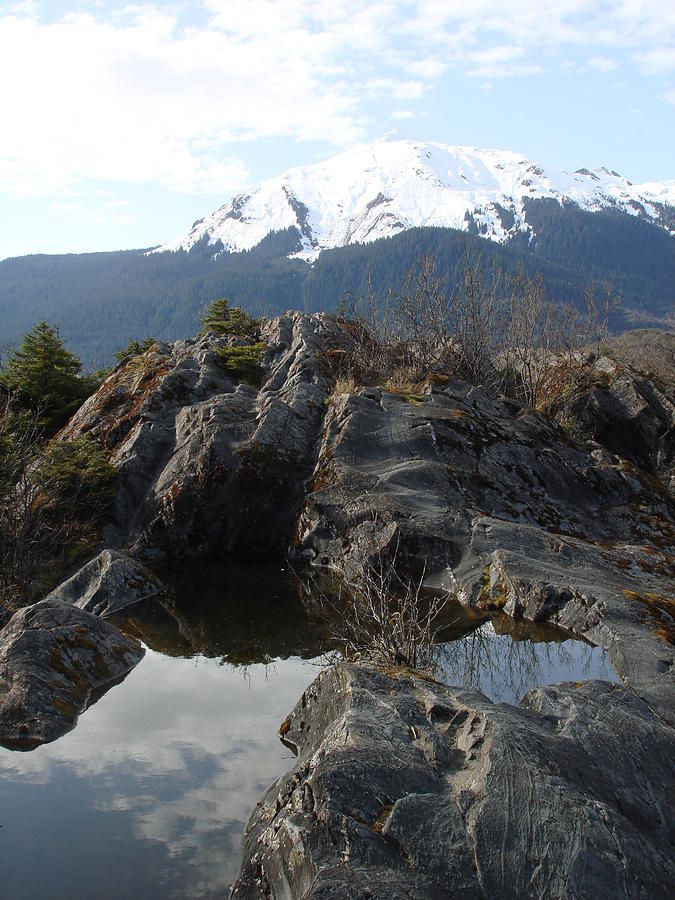 Glacier Rock Photograph by Michael Wright - Fine Art America