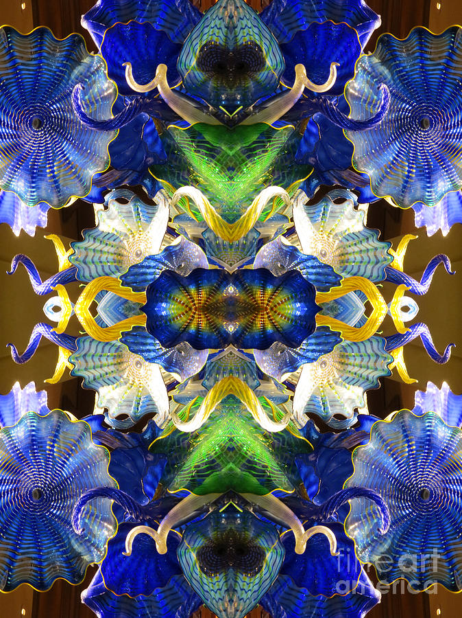 Glass reflections 8 Digital Art by Michael Anthony - Fine Art America