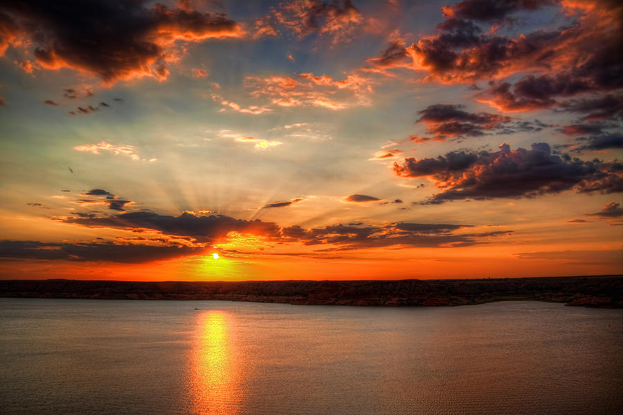 Glorious Rays Photograph by Tom Weisbrook - Fine Art America