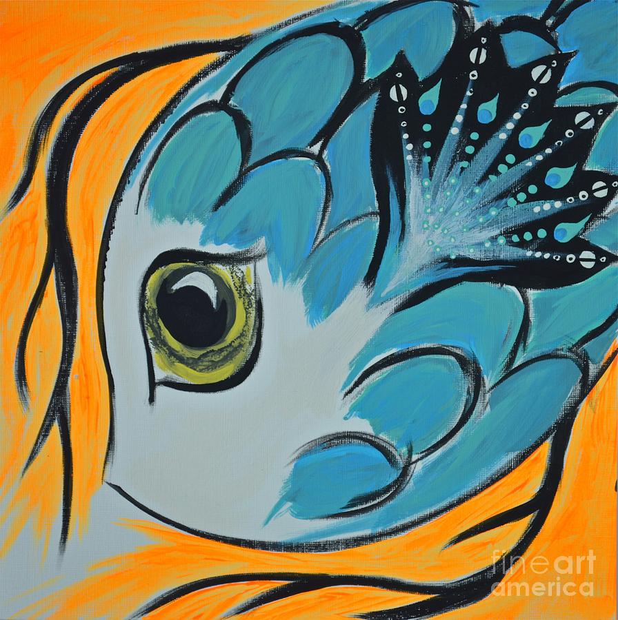 Glub glub Painting by Julia Eileen - Fine Art America