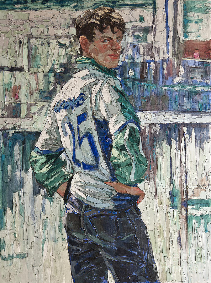 Goalkeeper Painting by Sergey Sovkov - Pixels