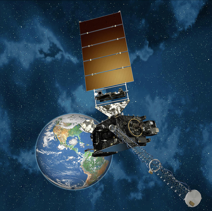 Goes-r Satellite In Orbit Photograph by Lockheed Martin/nasa - Fine Art ... Goes-r Satellite In Orbit Photograph by Lockheed Martin/nasa - Fine Art ...