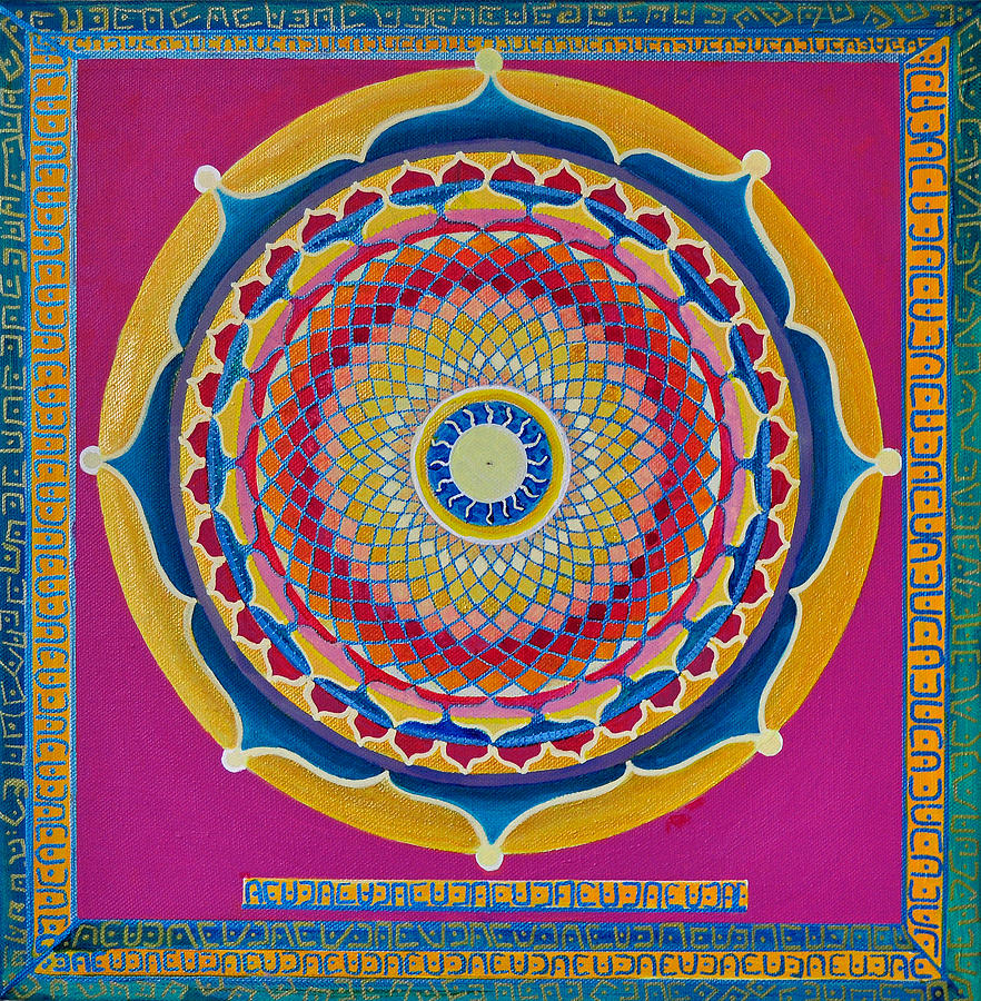 Golden Deva Painting by JuditEllinor Ek - Fine Art America