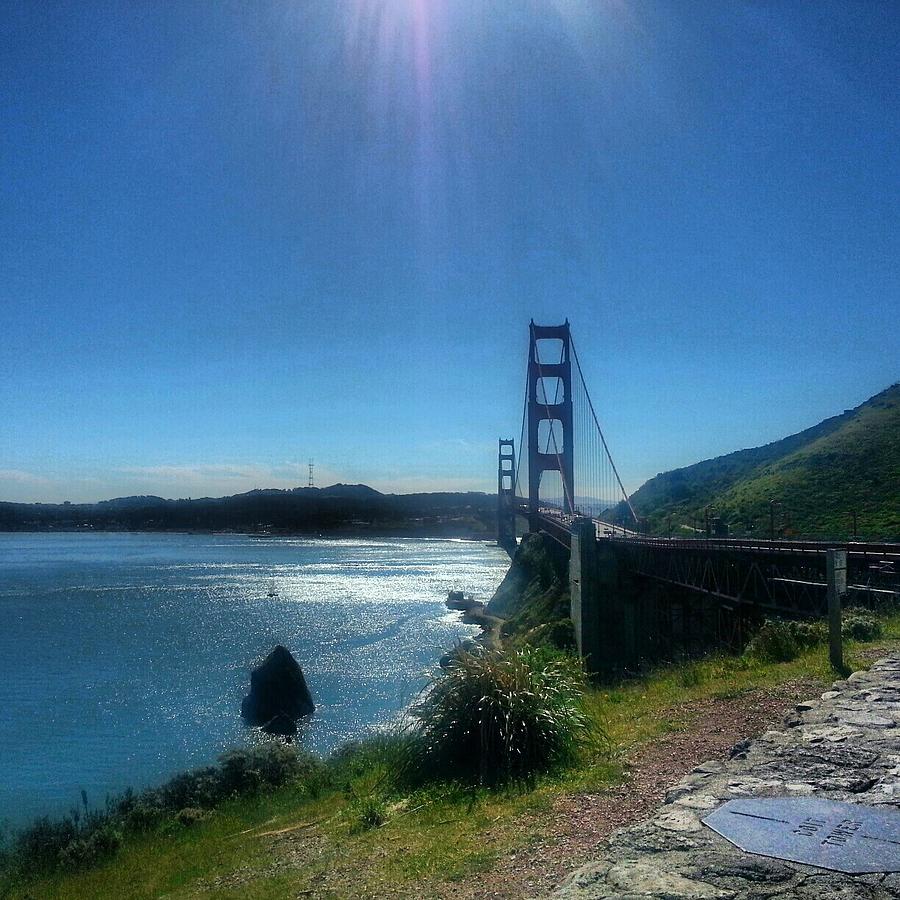Golden Gate Bridge Shimmer Photograph by Shawn Minor - Fine Art America