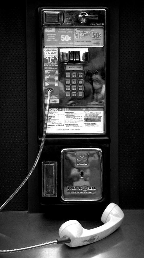 Goodbye Payphone Photograph by David Gilbert - Pixels Merch