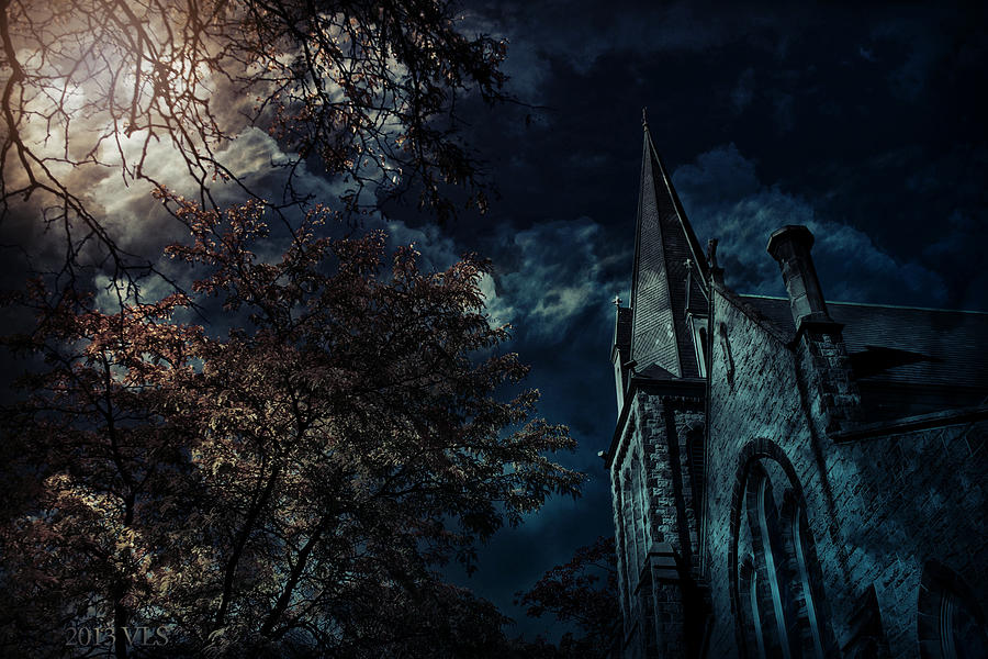 Gothic Nightscape Photograph by Eric Baird - Fine Art America