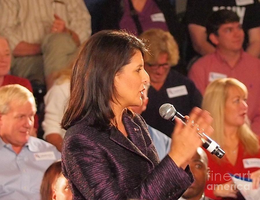 Governor Haley Photograph by David Clement - Fine Art America