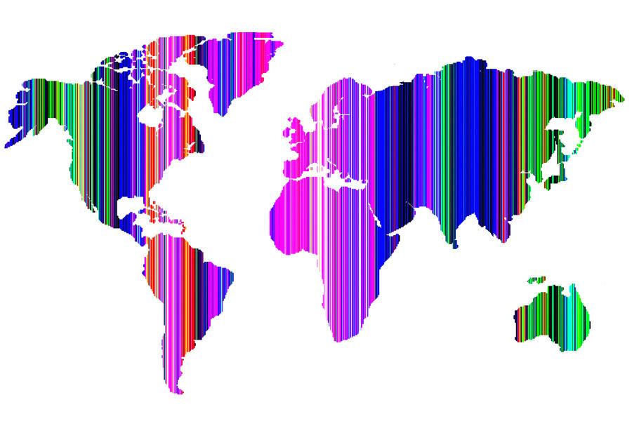 Gradient World Digital Art by Lesley DeHaan - Fine Art America