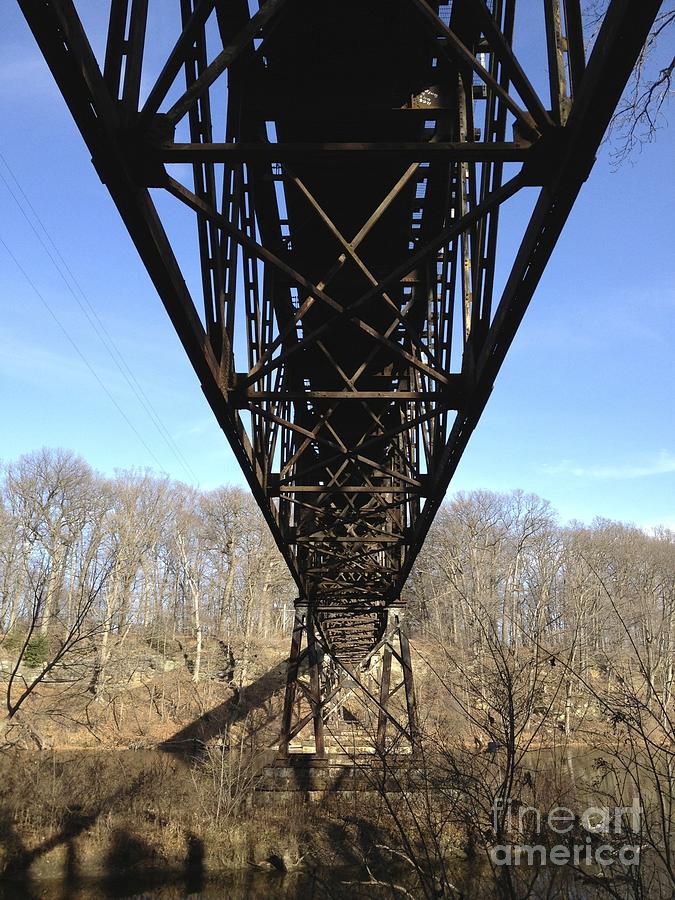 Grand Ledge Trestle Bridge Photograph by Brian Schell - Fine Art America