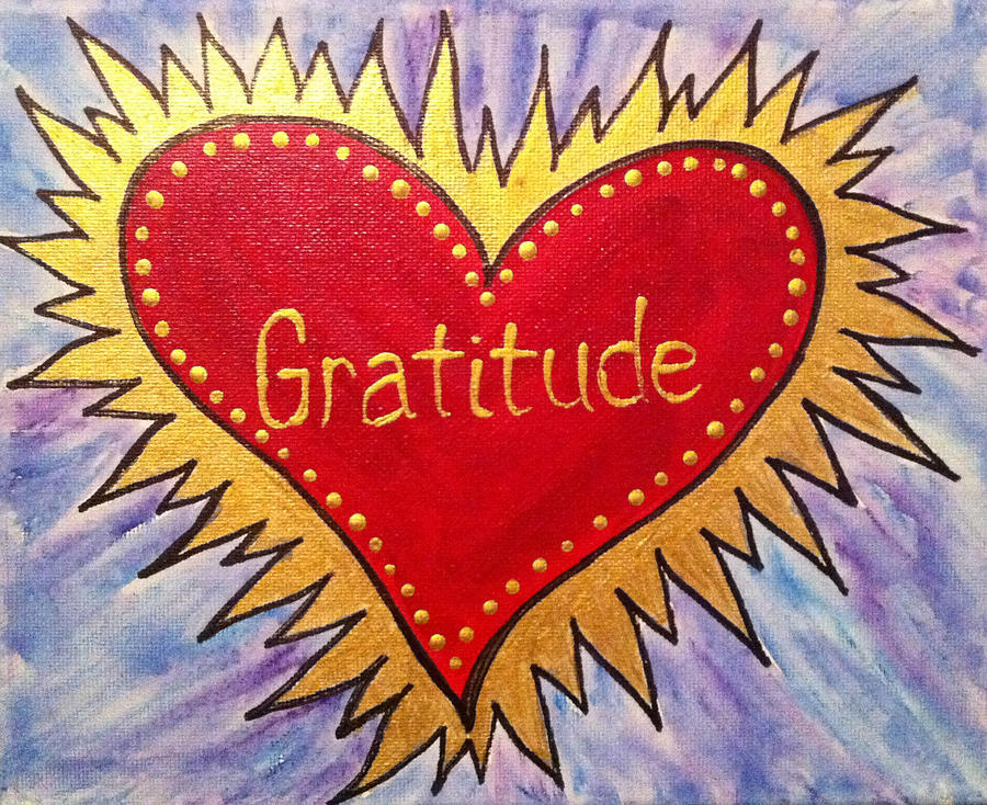 Gratitude Painting by Michelle Fairchild - Fine Art America