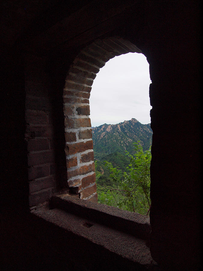 Great Wall Window Photograph by Robert Watson - Pixels