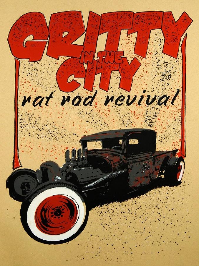 Gritty Mixed Media by David Honaker - Fine Art America