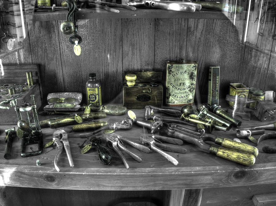 Gunsmith Workshop v3 Photograph by John Straton - Fine Art America