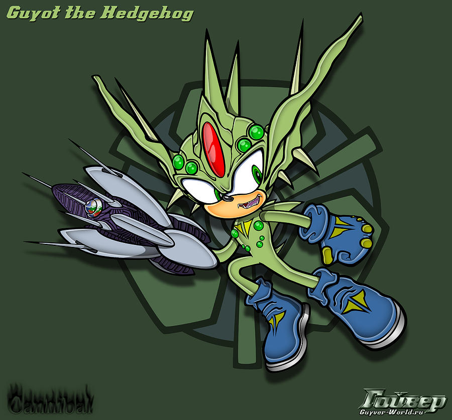 Guyver Sonic crossover concept Digital Art by Cannibal - Pixels