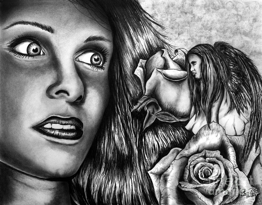 Haleys Apparition Drawing by Peter Piatt - Pixels