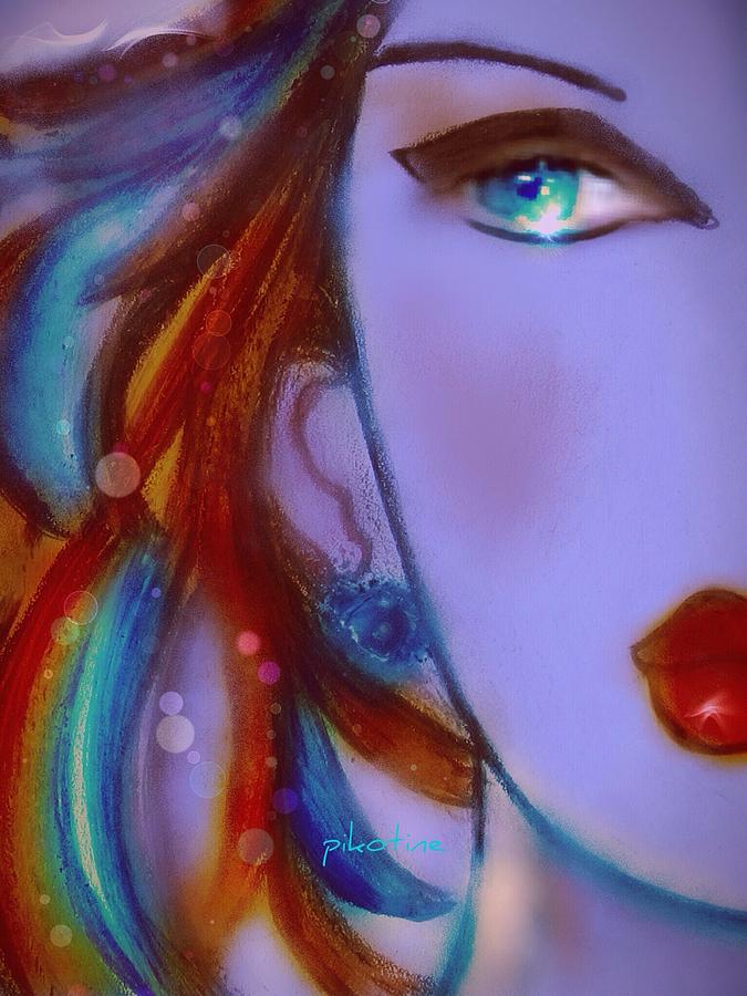 Half Digital Art by Pikotine Art - Fine Art America