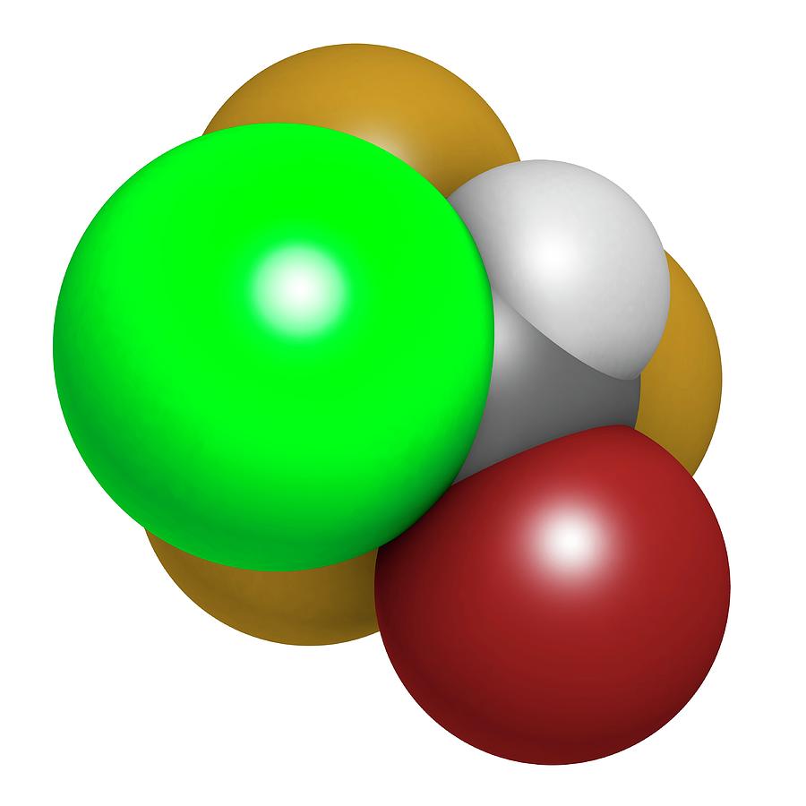 Halothane General Anesthetic Drug by Science Photo Library