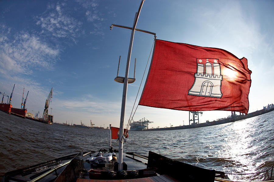 Hamburg Flag Photograph by Jay Evers - Pixels