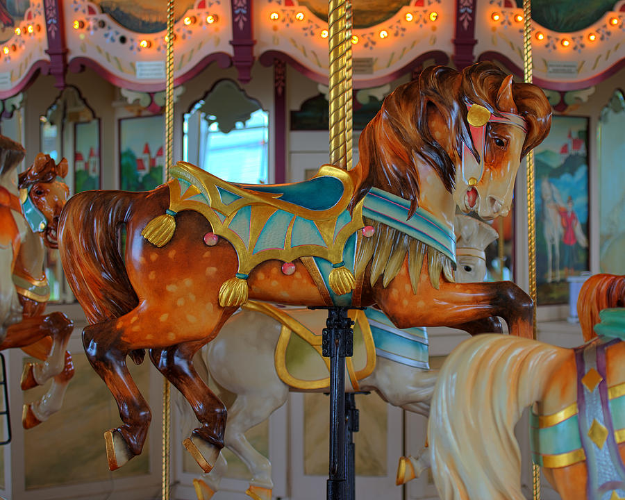 Hampton Carousel No. 3A Photograph by Greg Hager - Pixels