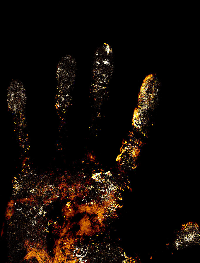 Hand Galaxy Digital Art by Abram Freitas - Fine Art America