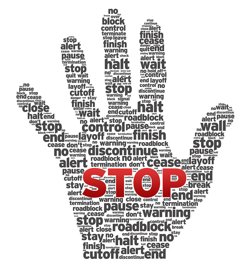 Hand with words Drawing by Aged Pixel - Fine Art America