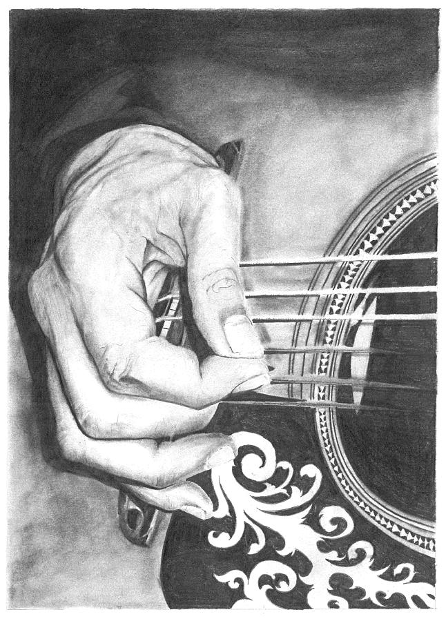 Handy work Drawing by Dan Shepherd - Pixels