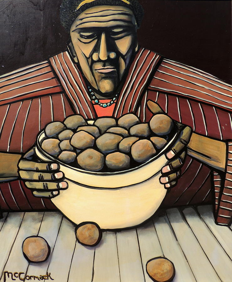 Hannah Painting by Robert McCormack - Fine Art America