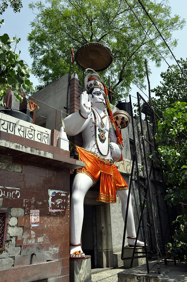 Hanuman Mandir Gate Photograph by Bliss Of Art - Fine Art America