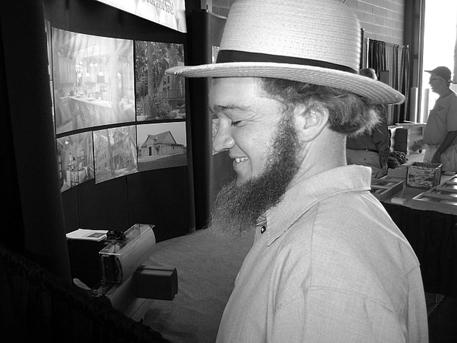 Happy Amish Guy Photograph by R A W M - Fine Art America