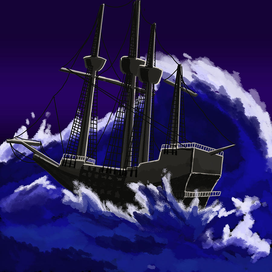 Harsh Seas Digital Art by David Magill - Fine Art America