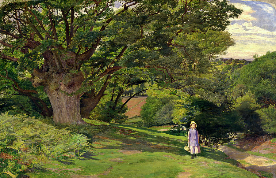 Hayes Common Signed And Dated Painting by Litz Collection - Pixels